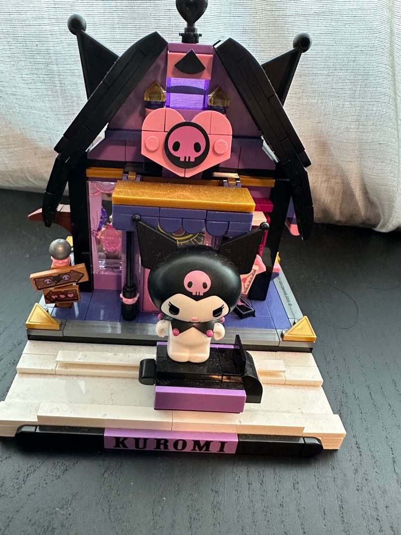 Built KUROMI House - Keepley, Hobbies & Toys, Toys & Games on Carousell