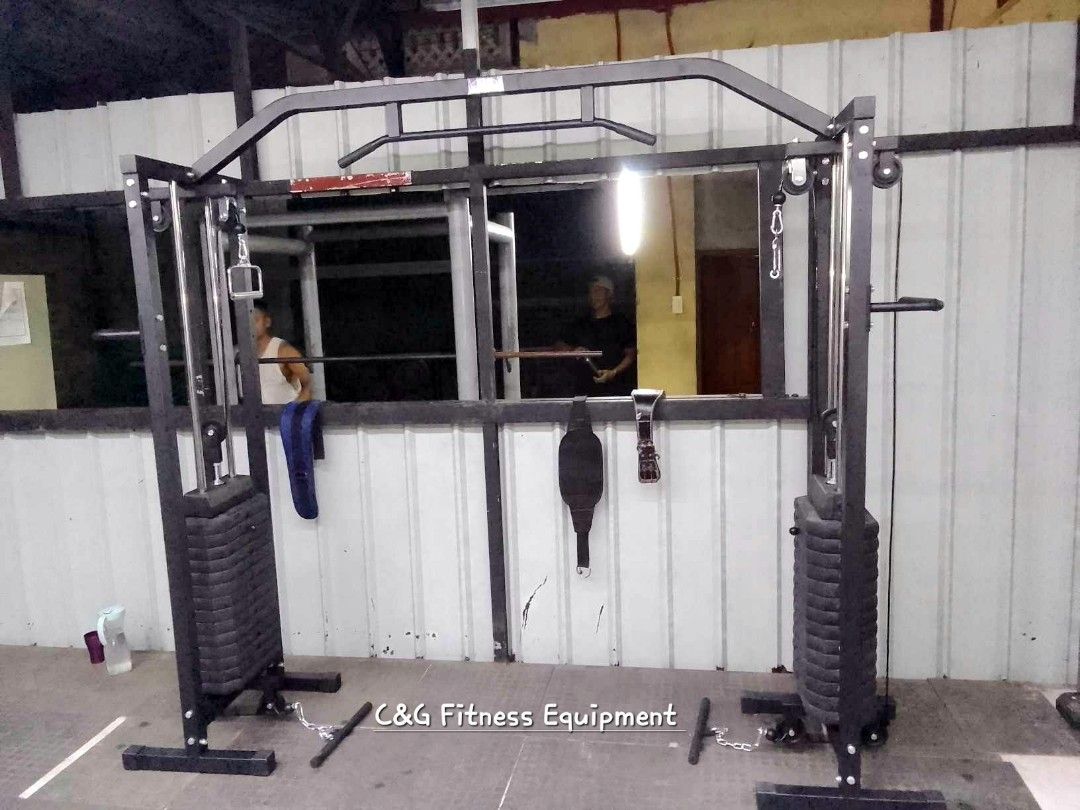 Cable cross over machine, Sports Equipment, Exercise & Fitness, Cardio ...