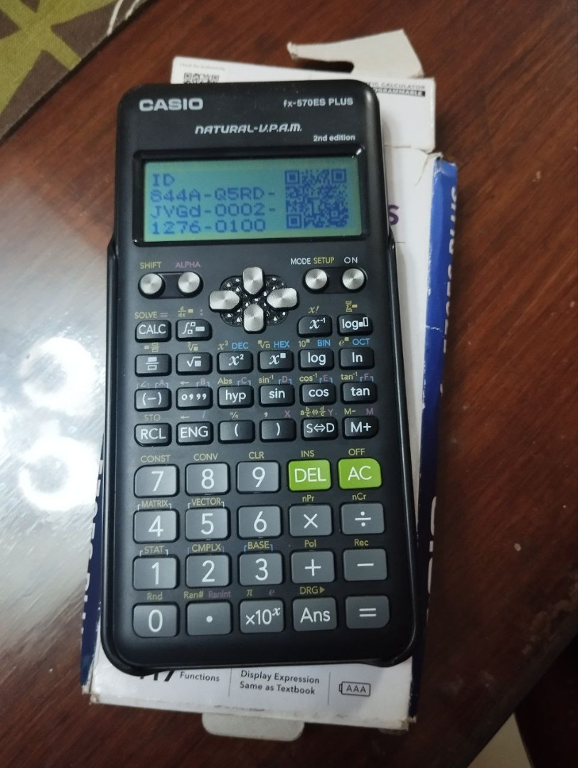 Casio 570-ES Plus 2nd Edition, Computers & Tech, Office & Business ...