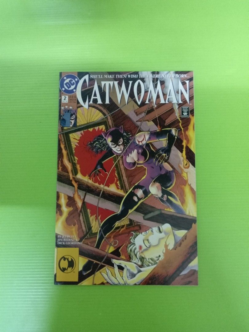 Catwoman #2 ( Jim Balent - Cover Art ) DC Comics, Hobbies & Toys, Books ...