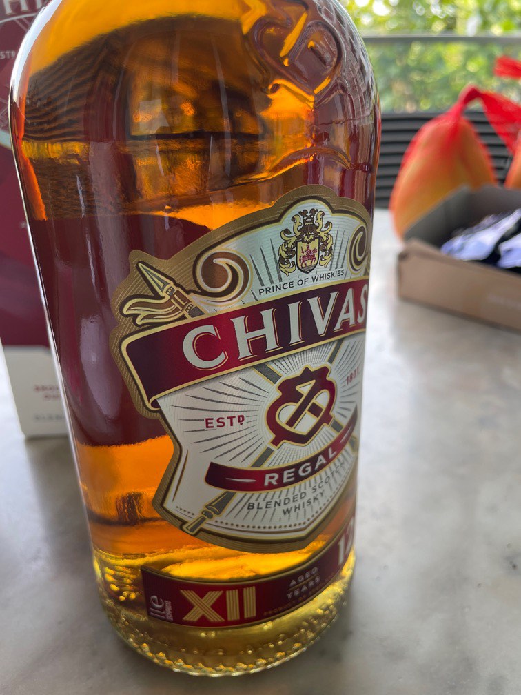 Chivas Regal, Food & Drinks, Alcoholic Beverages on Carousell