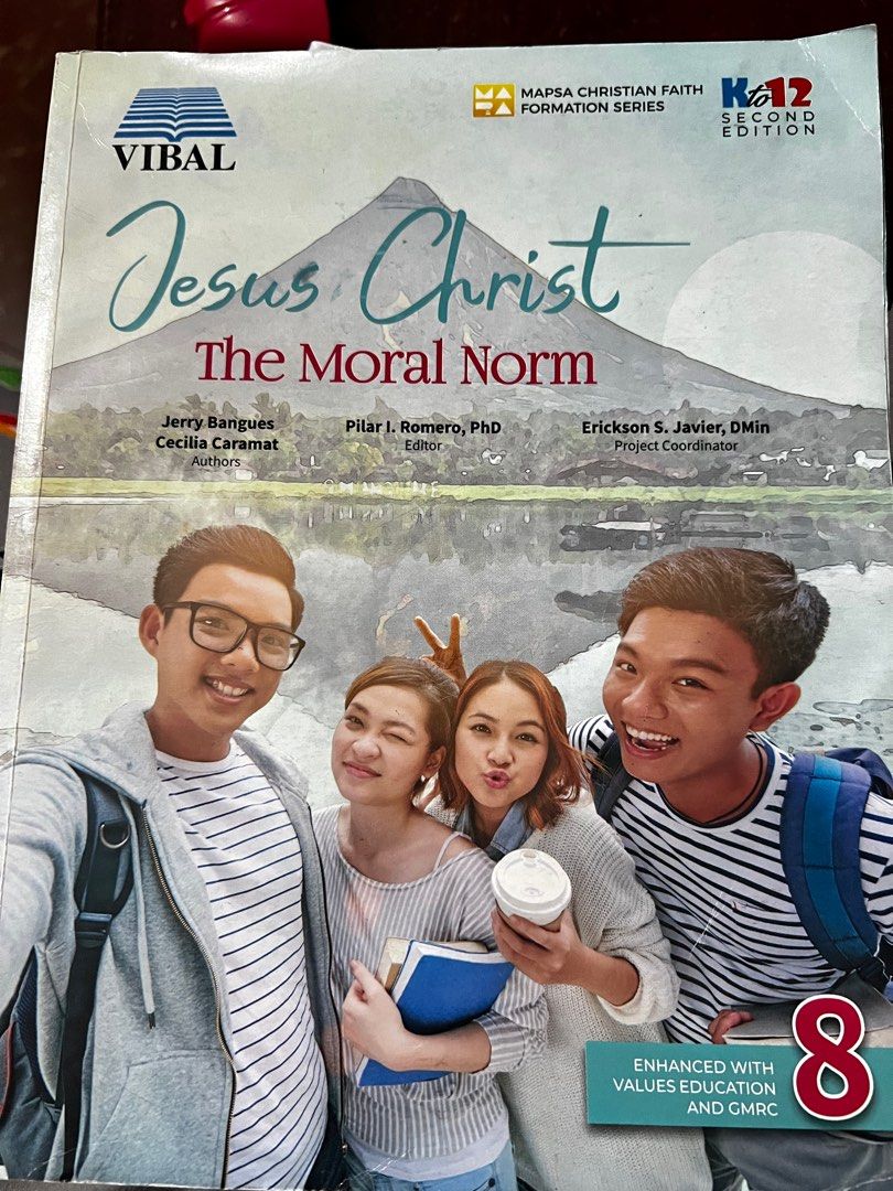 Christian Living Book Grade 8 Jesus Christ the Moral Norm, Hobbies ...
