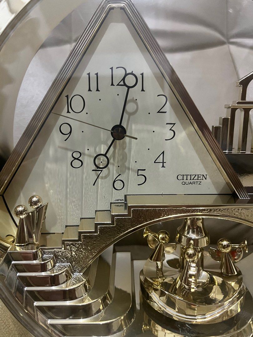 Citizen Quartz Stairway to Heaven Table Clock, Furniture & Home Living ...