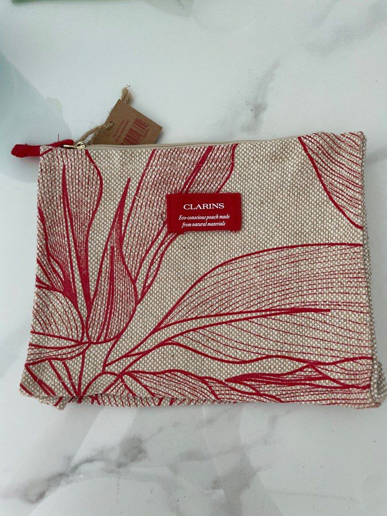 Clarins Eco-conscious pouch, Men's Fashion, Bags, Belt bags, Clutches ...