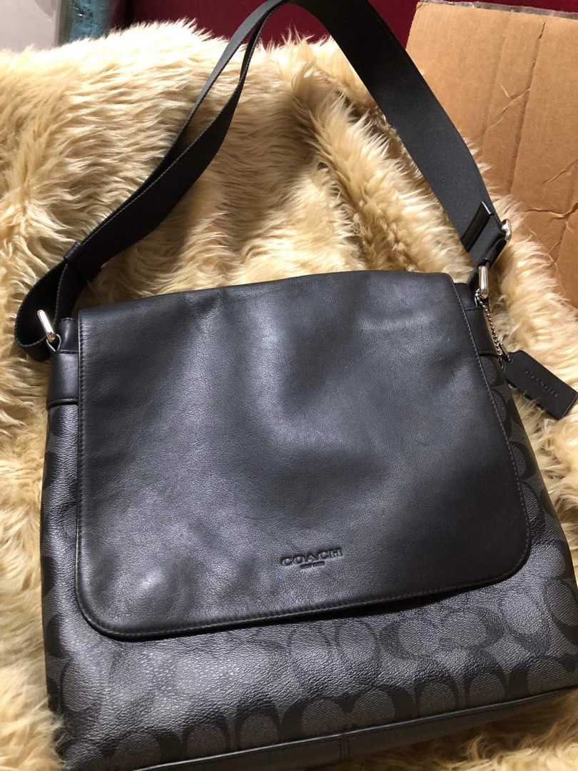 Original Coach bag, Men's Fashion, Bags, Sling Bags on Carousell
