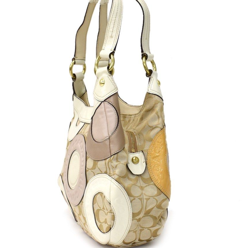 COACH F18824 Patchwork Shoulder Bag, Women's Fashion, Bags & Wallets ...