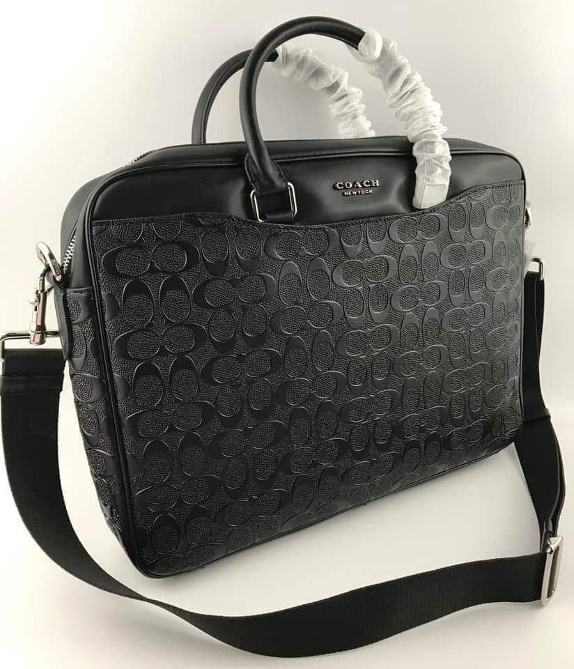 Coach Laptop Bag, Men's Fashion, Bags, Belt bags, Clutches and Pouches ...