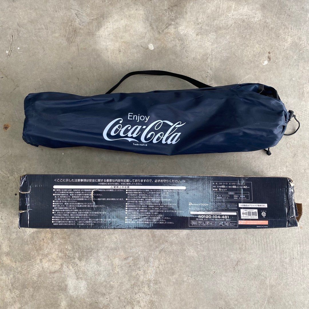 Coca Cola : Beach Table, Hobbies & Toys, Travel, Travel Essentials ...