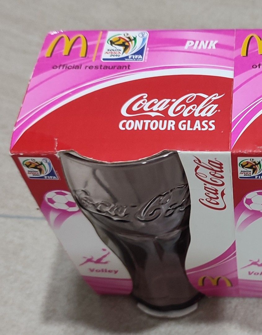 Coca-Cola contour glass pink, Furniture & Home Living, Kitchenware ...