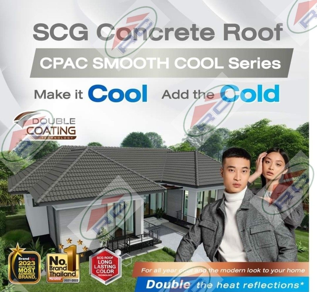 Concrete roof tiles, tegula, Commercial & Industrial, Construction ...