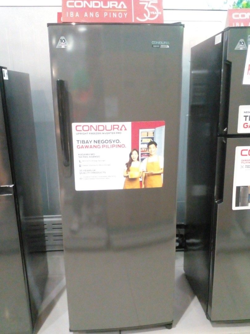 Condura Inverter Upright Freezer Refrigerator 8cuft 10cuft, TV & Home ...