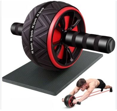 Core AB Wheel With Brake Black/Red, Sports Equipment, Exercise ...