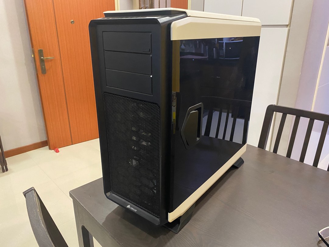 Corsair 760T Full Tower Windowed PC Case with Free 140mm Fans ...