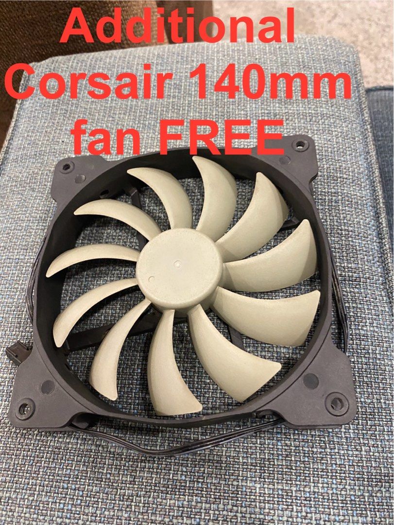 Corsair 760T Full Tower Windowed PC Case with Free 140mm Fans ...