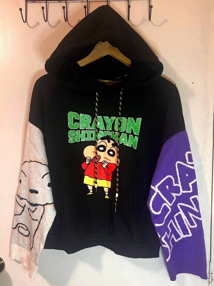 crayon shinchan anime hoodie, Women's Fashion, Coats, Jackets and ...