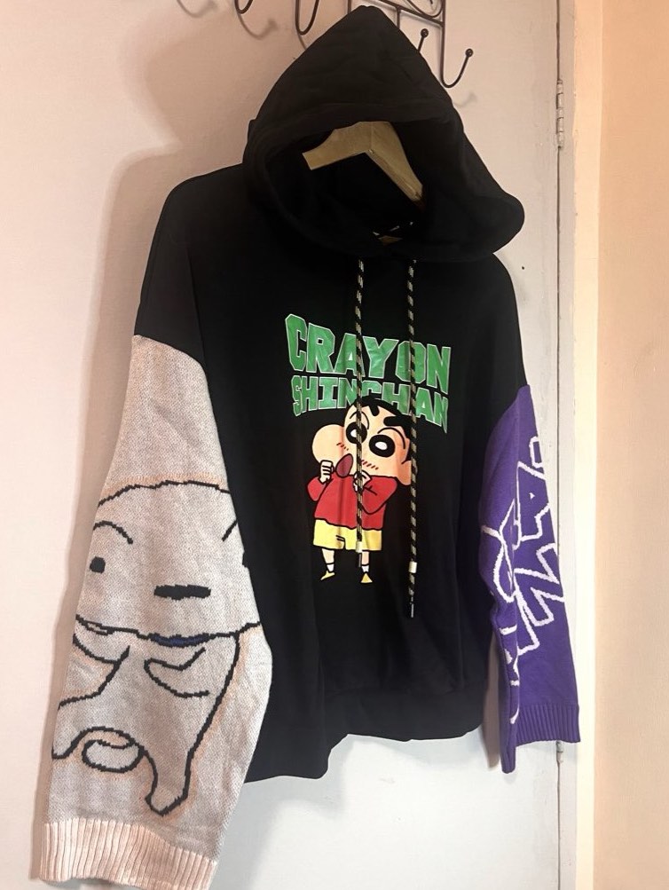 crayon shinchan anime hoodie, Women's Fashion, Coats, Jackets and ...