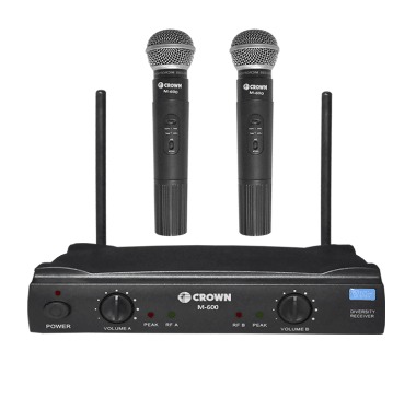 Crown M-600 2 Wireless Microphone, Audio, Microphones on Carousell