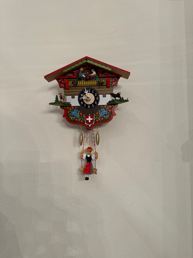 Cuckoo clock - made in Switzerland, Furniture & Home Living, Home Decor ...
