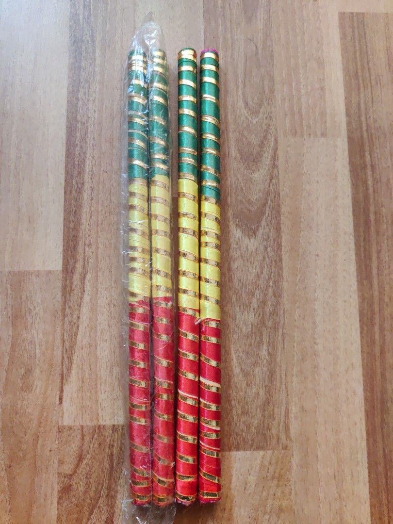 Dandiya Sticks, Hobbies & Toys, Toys & Games on Carousell