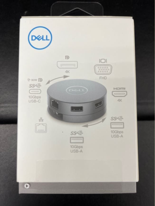 Dell 7-in-1 USB-C Multiport Adapter DA310, 電腦＆科技, 電腦周邊及配件, 電腦線、轉接線及轉換器 ...