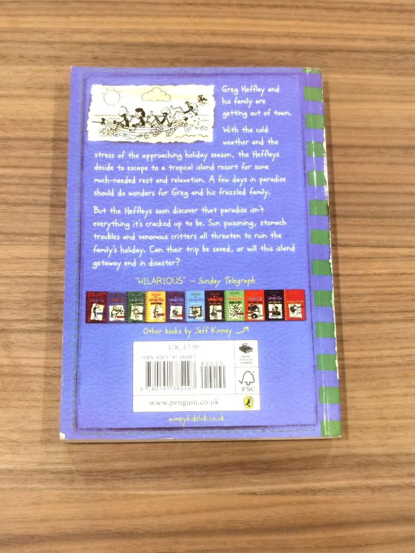 Diary Of A Wimpy Kid The Getaway Children Story Book By Jeff Kinney ...