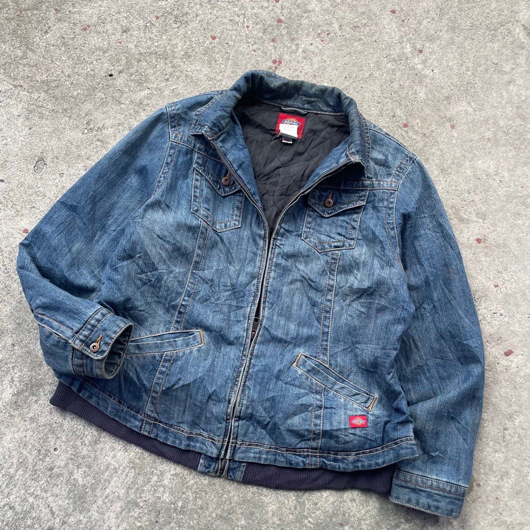 Dickies Denim Work Jacket Blue, Men's Fashion, Coats, Jackets and ...