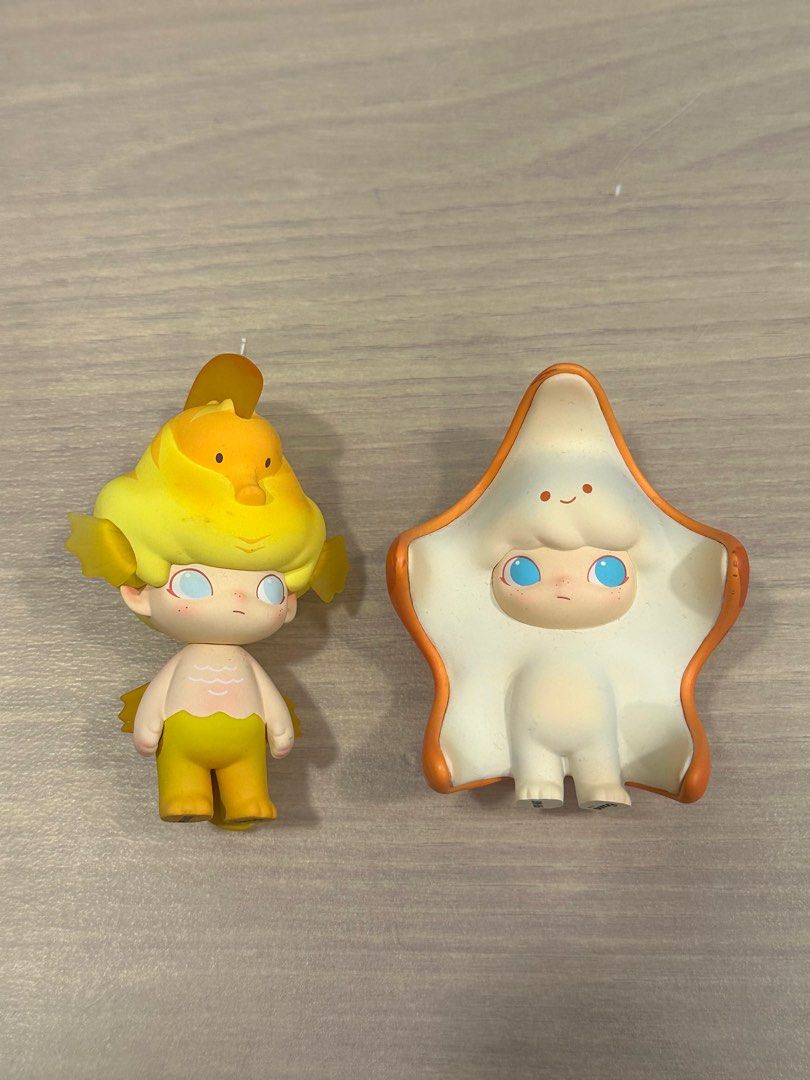 dimoo aquarium pop mart figures, Hobbies & Toys, Toys & Games on Carousell