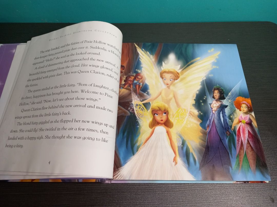 Disney Fairies Storybook Collection Big Book Hardbound, Hobbies & Toys ...