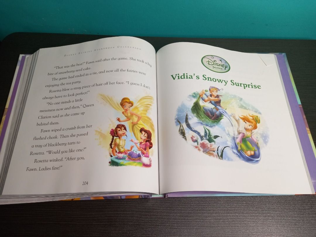 Disney Fairies Storybook Collection Big Book Hardbound, Hobbies & Toys ...