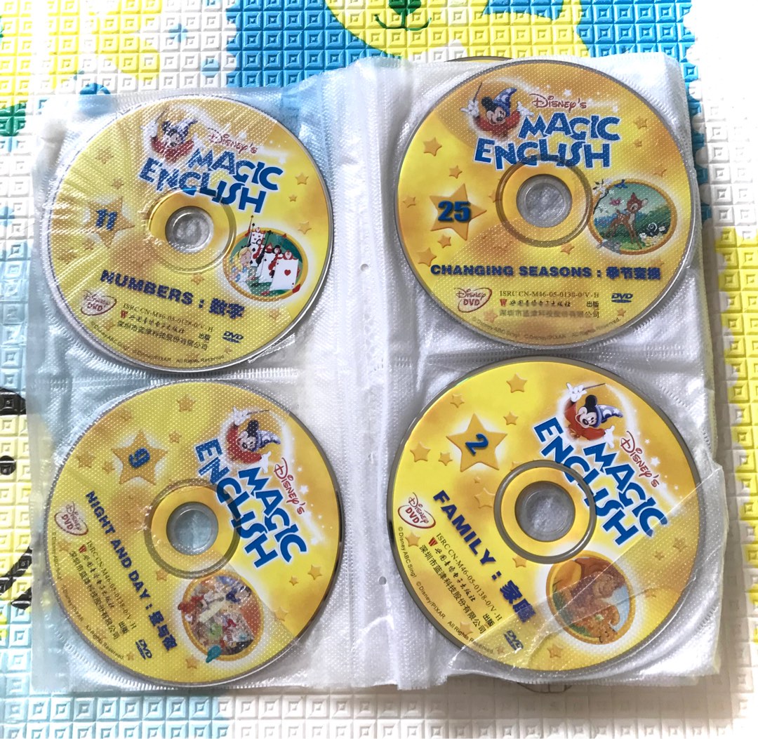 Disney Magic English, 興趣及遊戲, 音樂、樂器 & 配件, 音樂與媒體 - CD 及 DVD - Carousell