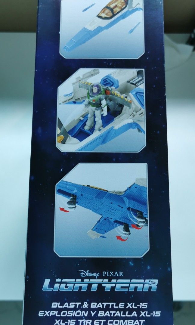 Disney Pixar Movie Buzz LIGHTYEAR Battle XL-15 Ship, Hobbies & Toys ...