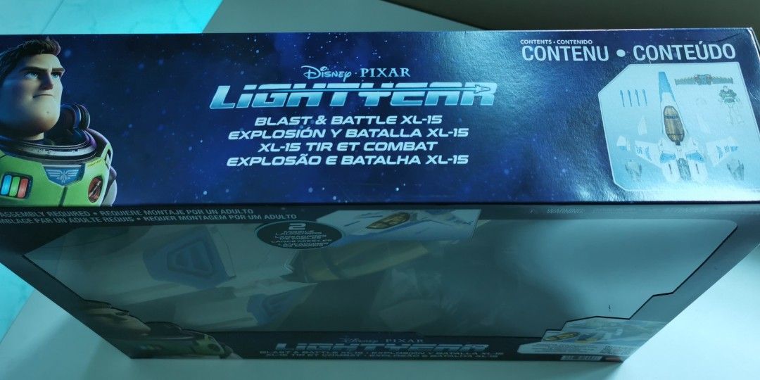 Disney Pixar Movie Buzz LIGHTYEAR Battle XL-15 Ship, Hobbies & Toys ...