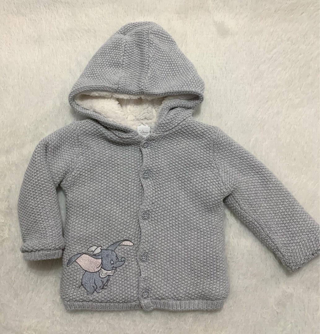 Disney x Dumbo knitted jacket, Babies & Kids, Babies & Kids Fashion on ...