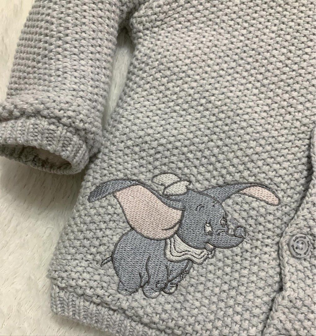 Disney x Dumbo knitted jacket, Babies & Kids, Babies & Kids Fashion on ...