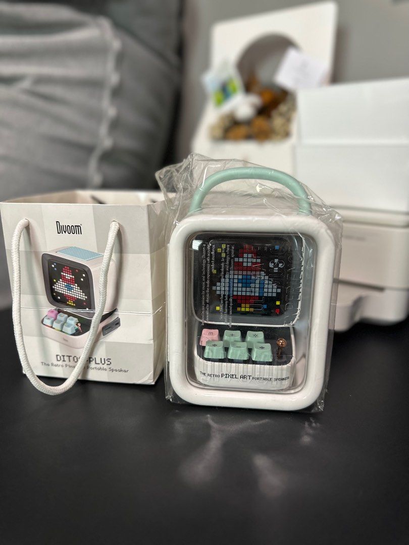 Divoom Ditoo Plus - White, Audio, Soundbars, Speakers & Amplifiers on ...