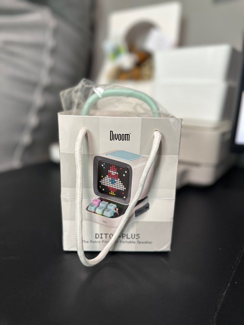 Divoom Ditoo Plus - White, Audio, Soundbars, Speakers & Amplifiers on ...