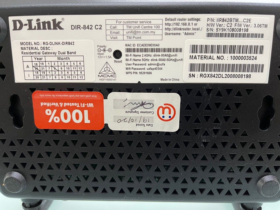 D Link Unifi Router Computers And Tech Office And Business Technology On