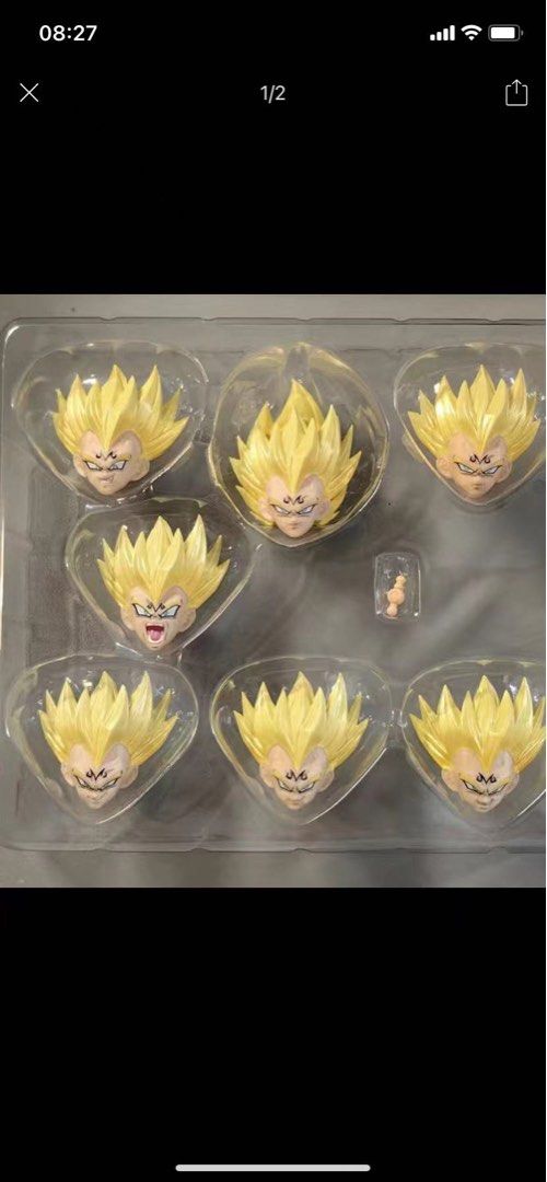 Dragon Ball Tonsenarttoys Tonsen Art toys - Heads Upgrade Kit for Majin ...