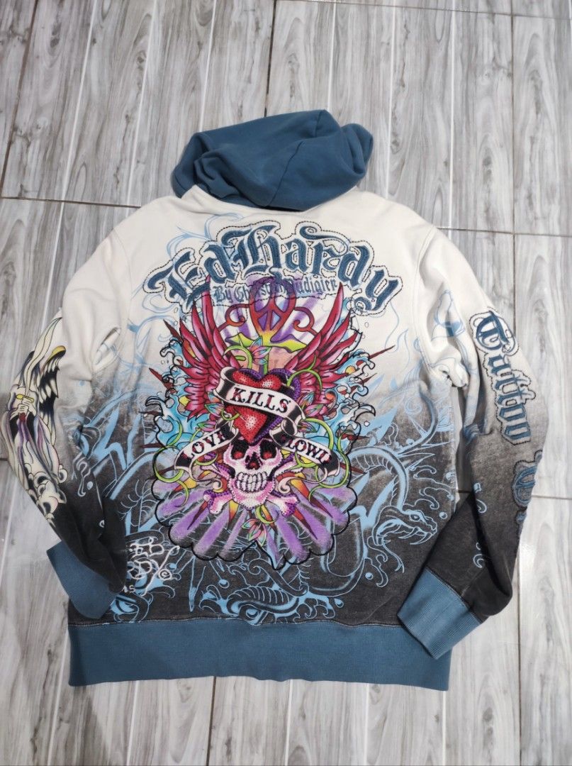 Ed hardy, Men's Fashion, Coats, Jackets and Outerwear on Carousell