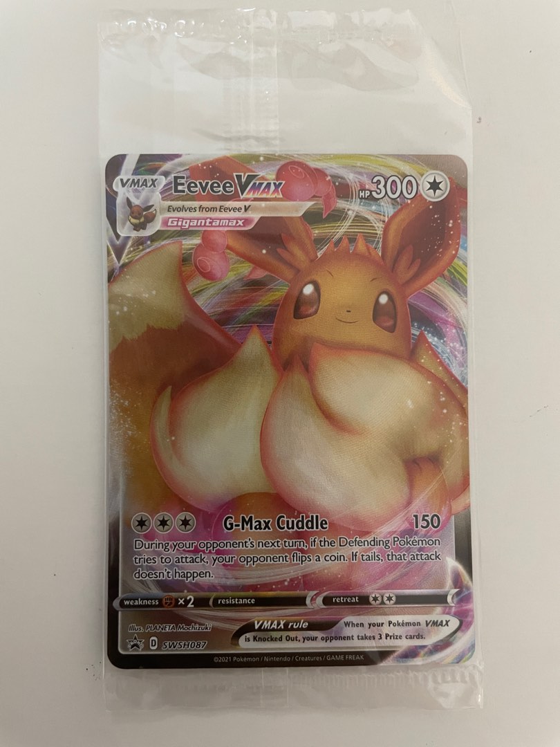 Eevee Vmax sealed, Hobbies & Toys, Memorabilia & Collectibles, Vintage ...