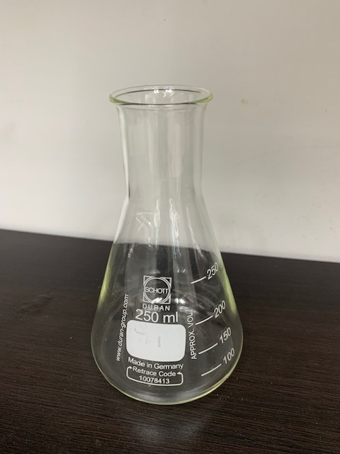 Elenmeyer Flask 250ml, Health & Nutrition, Medical Supplies & Tools on ...