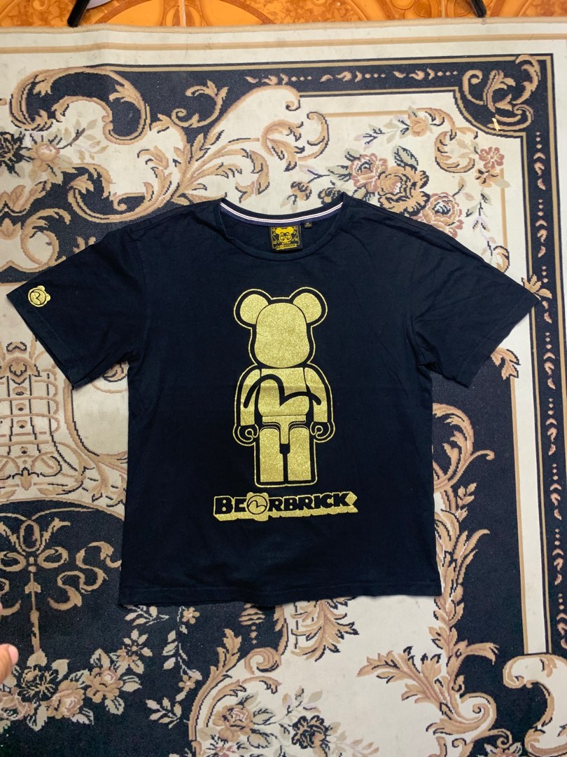 EVISU x BEARBRICK tshirt, Men's Fashion, Tops & Sets, Tshirts & Polo ...