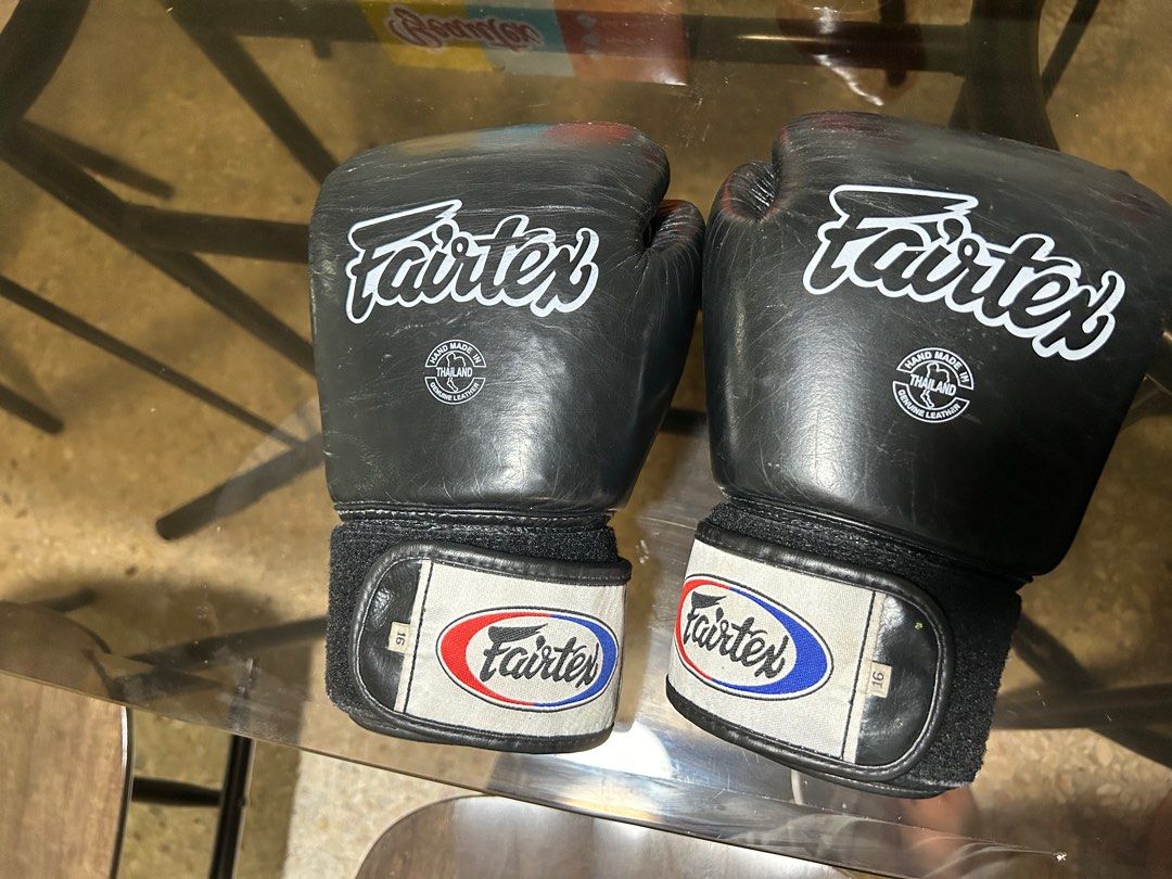 Fairtex Muay Thai Boxing Gloves (16oz), Sports Equipment, Other Sports ...