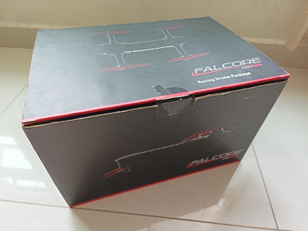 Falcore fpv quad, Photography, Drones on Carousell
