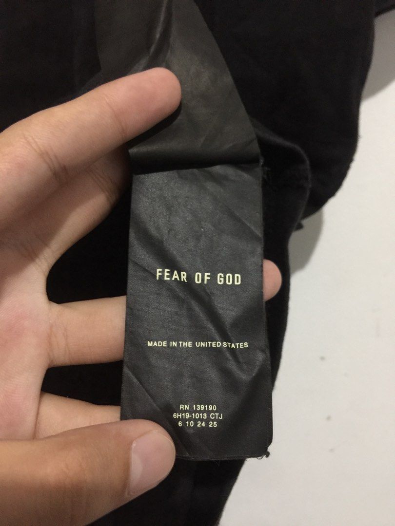 Fear of god, Men's Fashion, Tops & Sets, Tshirts & Polo Shirts on Carousell