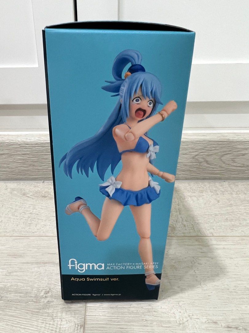 Figma EX 063 Aqua Swimsuit Ver Konosuba, Hobbies & Toys, Toys & Games on Carousell