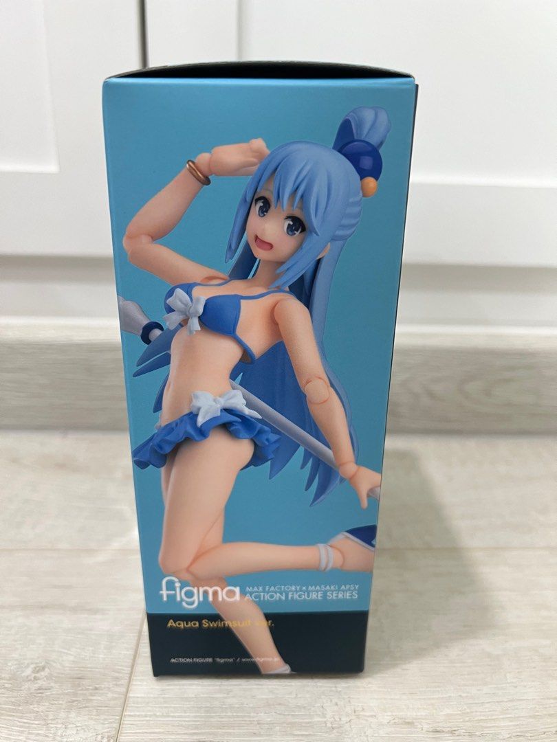 Figma EX 063 Aqua Swimsuit Ver Konosuba, Hobbies & Toys, Toys & Games on Carousell