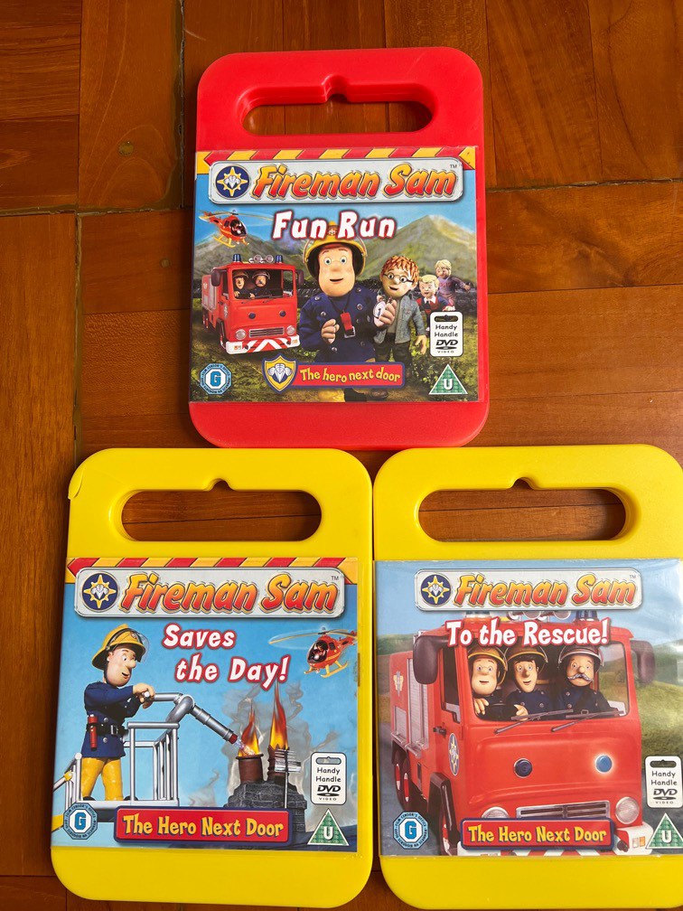 Fireman Sam (Rriple Pack), 興趣及遊戲, 音樂、樂器 & 配件, 音樂與媒體 - CD 及 DVD - Carousell