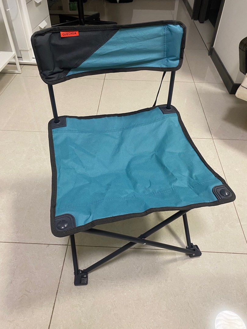 Foldable camping chair Quechua, Sports Equipment, Hiking & Camping on ...