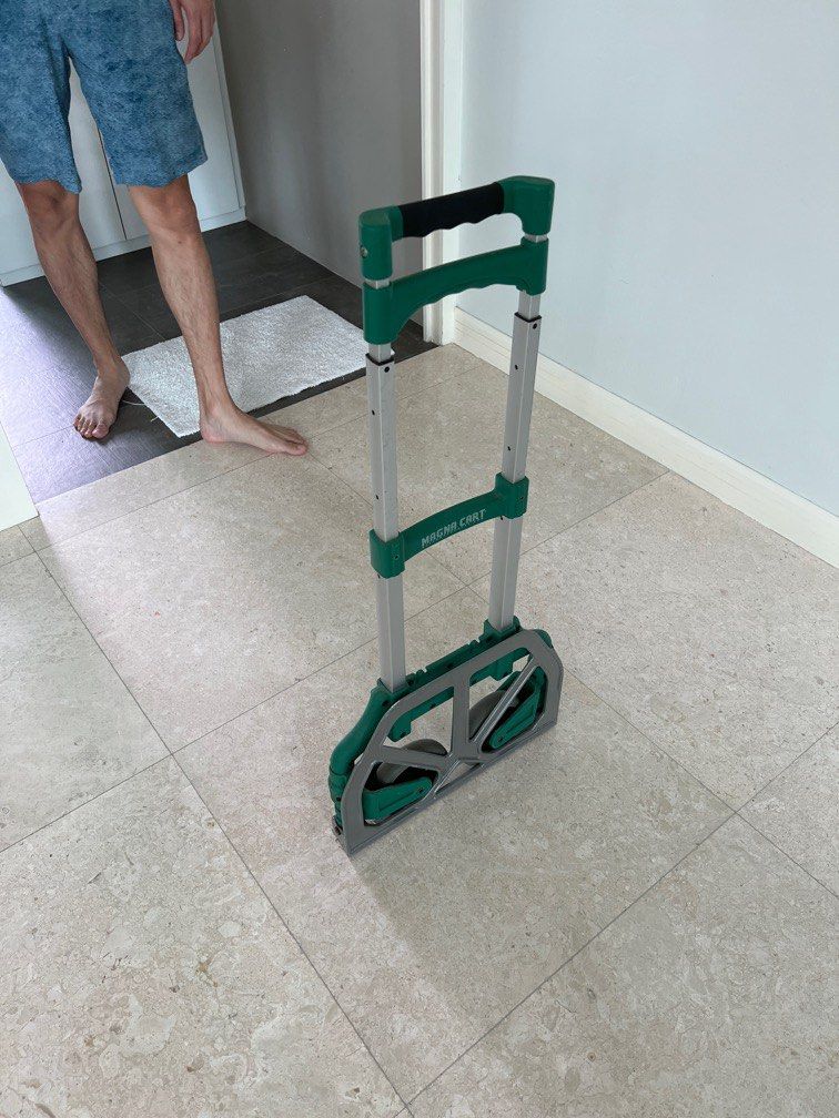 Magna Cart Foldable Moving Trolley, Furniture & Home Living, Home ...